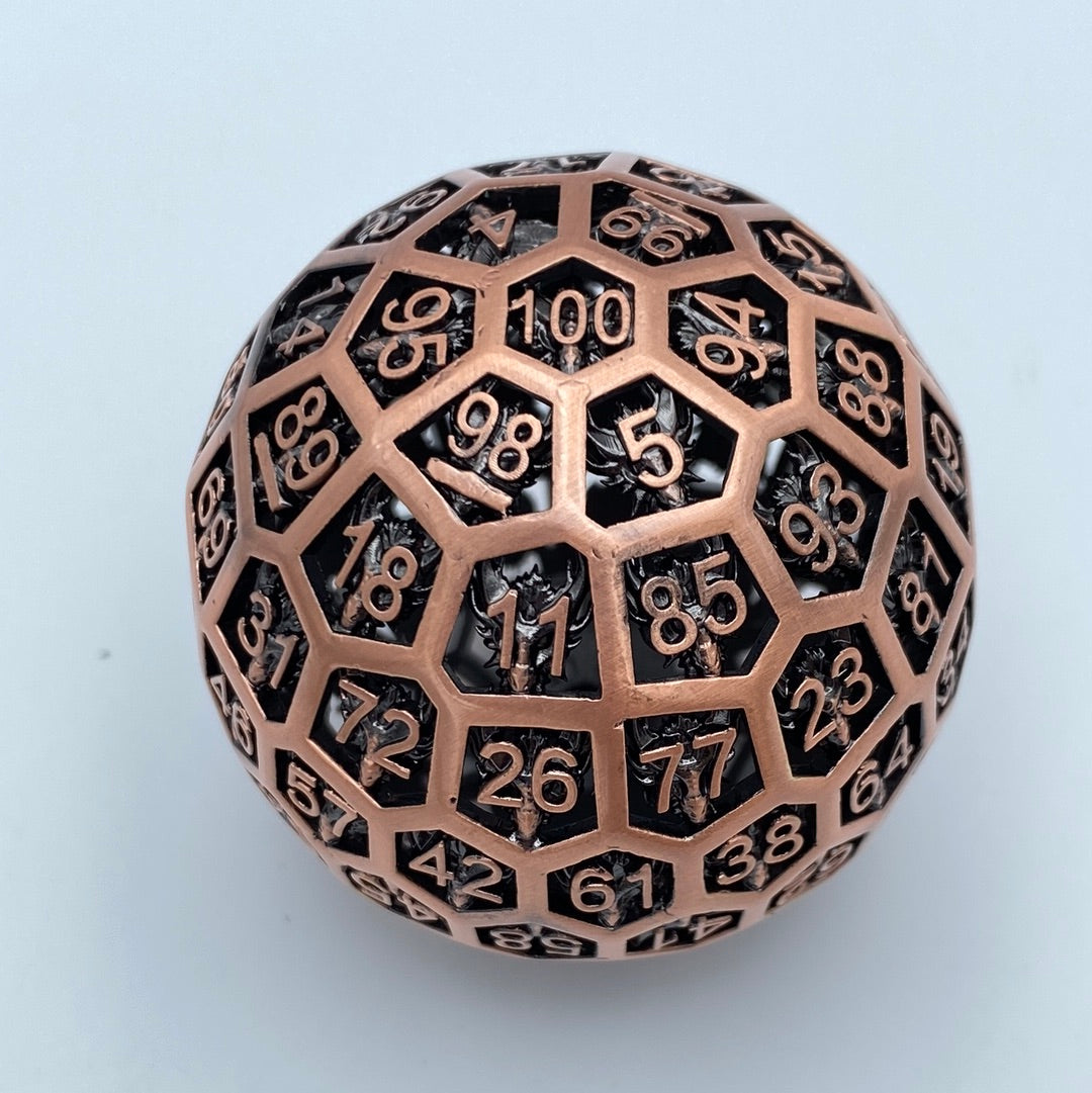 Metal D100 – Tabletop Loot